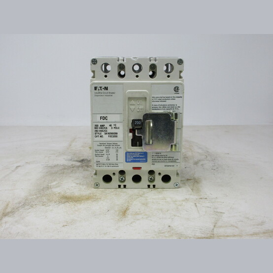 EATON FDC 200 Amp 3 Pole Breaker